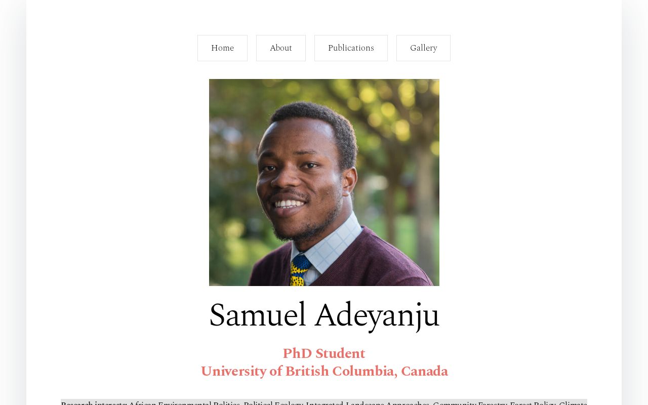 Samuel Adeyanju